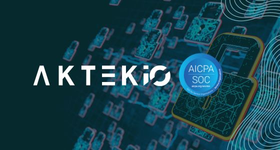 AKTEK iO NOW CERTIFIED SOC2 TYPE II COMPLIANT